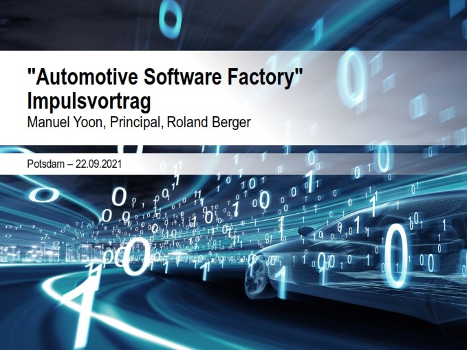 Automotive Software Factory Automotive Disruption Radar